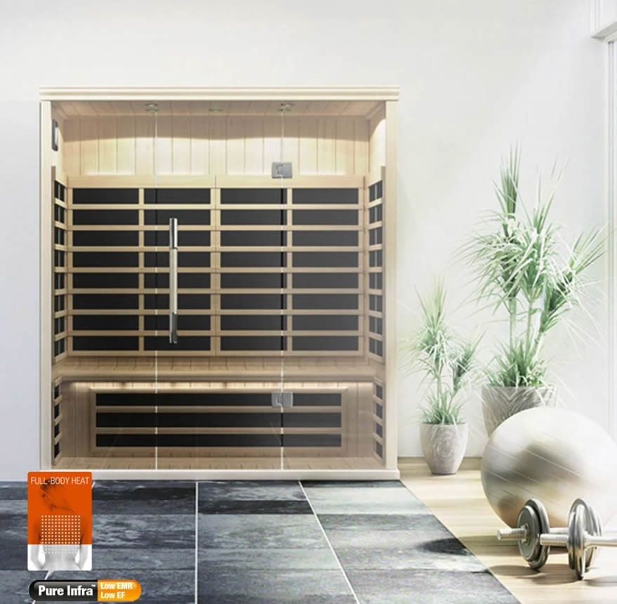 S Series Home Infrared Sauna Room - Berkeley Heat