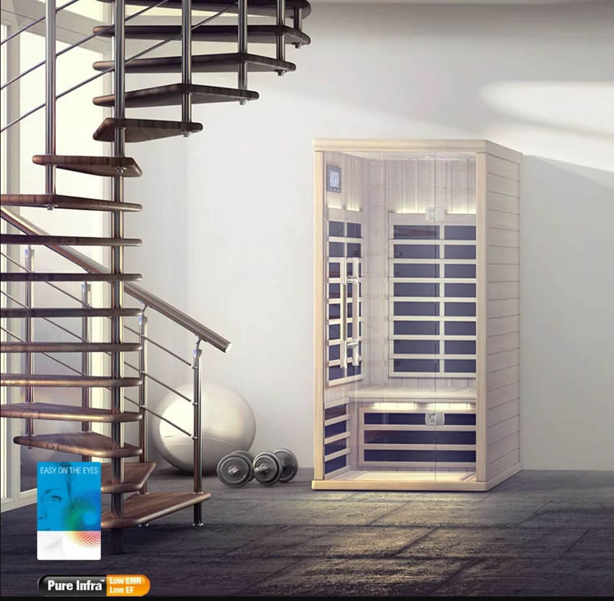 S Series Home Infrared Sauna Room - Berkeley Heat